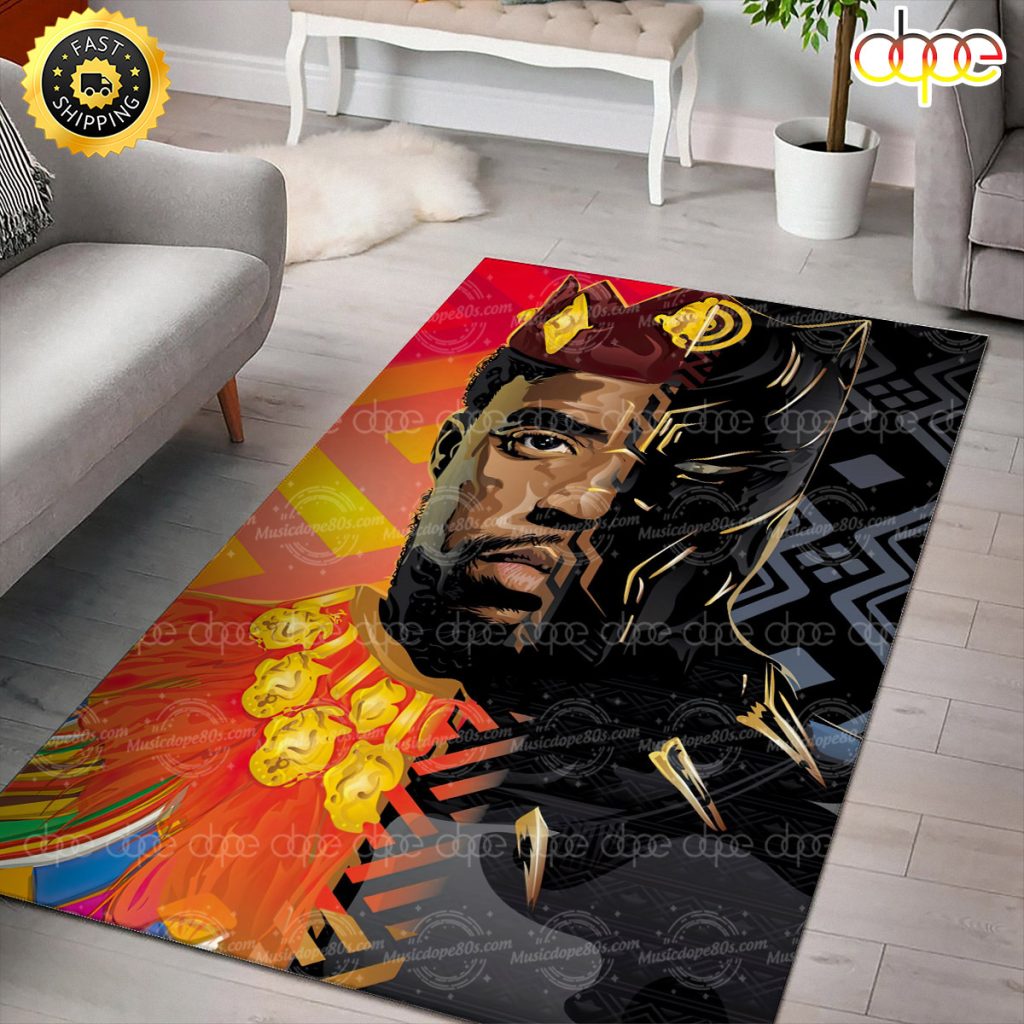 Black Panther - Marvel Movie Poster Rug Carpet - Musicdope80s.com