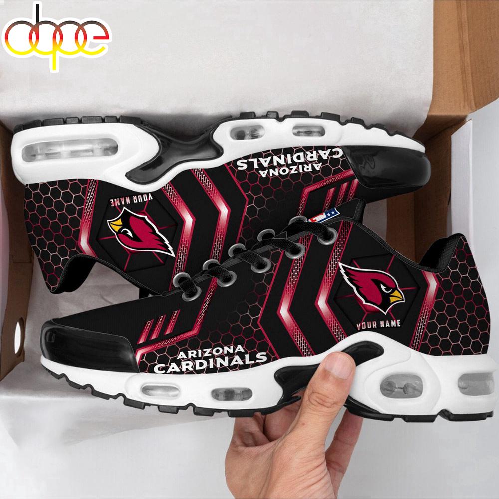 Custom Name Arizona Cardinals NFL Air Max Plus Shoes For Fans